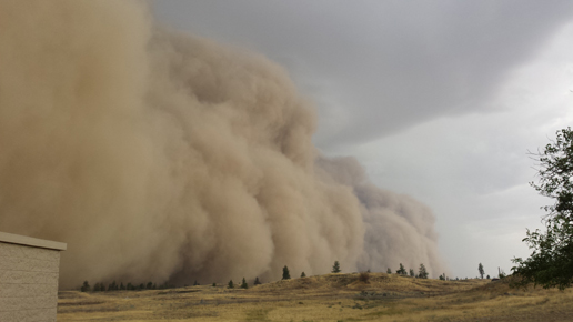 Storm creates rare Haboob in Ritzville | krem.com