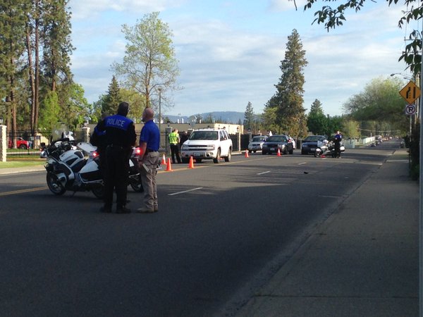 Teen injured after auto-ped collision in N. Spokane | krem.com