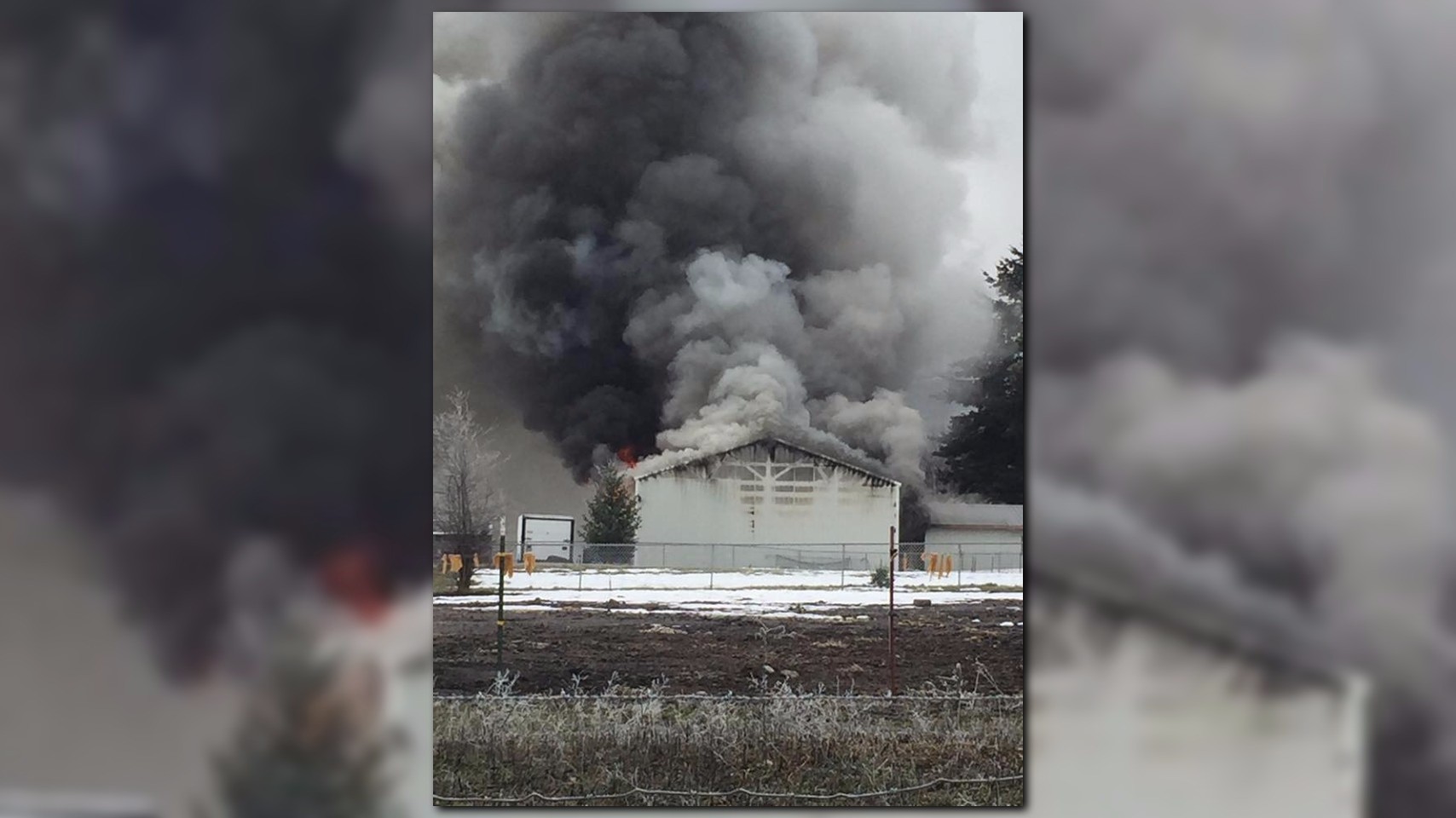 Crews fight Spokane Valley outbuilding fire | krem.com