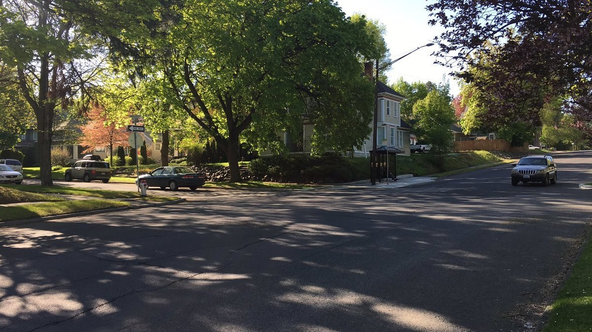 Woman injured in auto-ped collision near downtown Spokane | krem.com