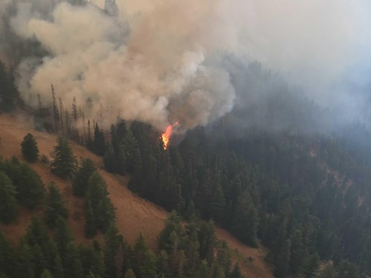 154 homes near Jolly Mountain fire under level 3 evacuation | krem.com