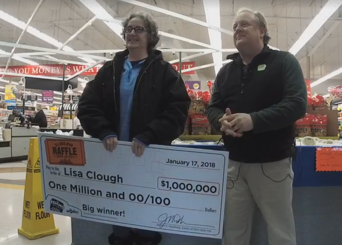 N. Idaho woman wins $1M in Idaho Lottery raffle | krem.com