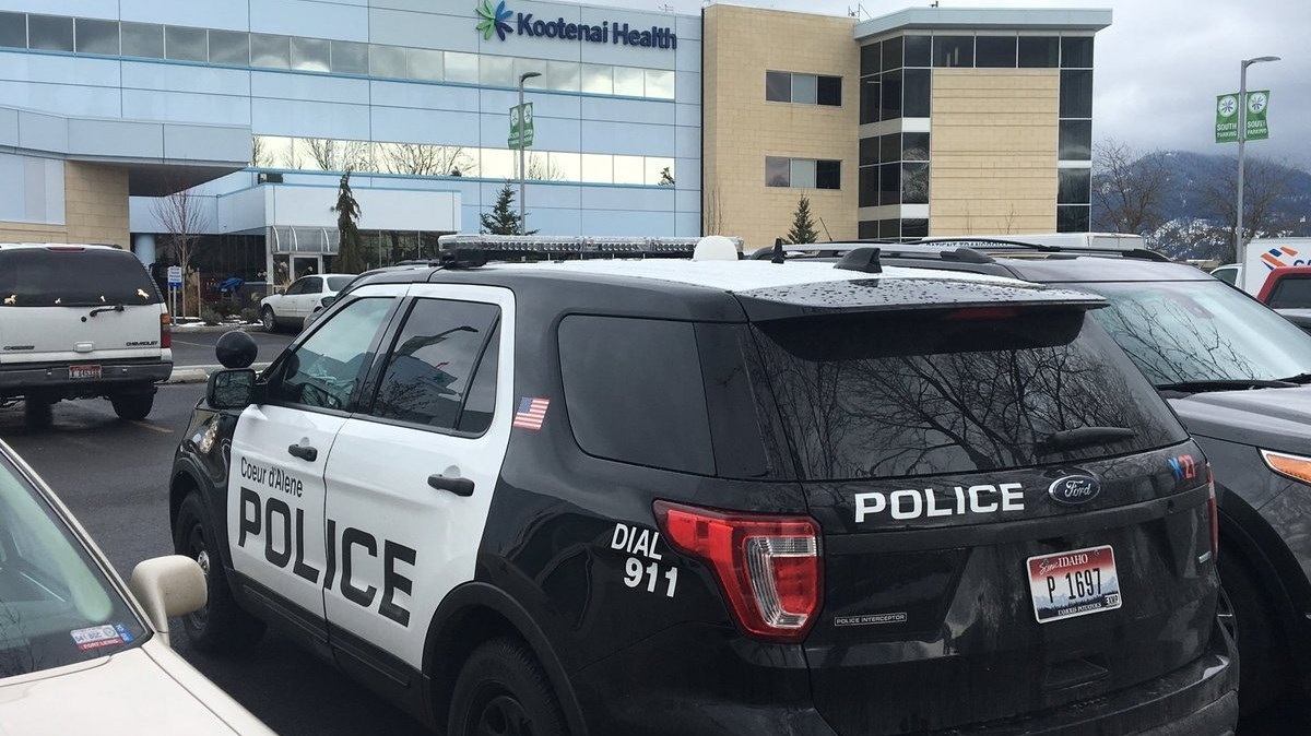 Coeur d'Alene police show support, provide security after officer ...